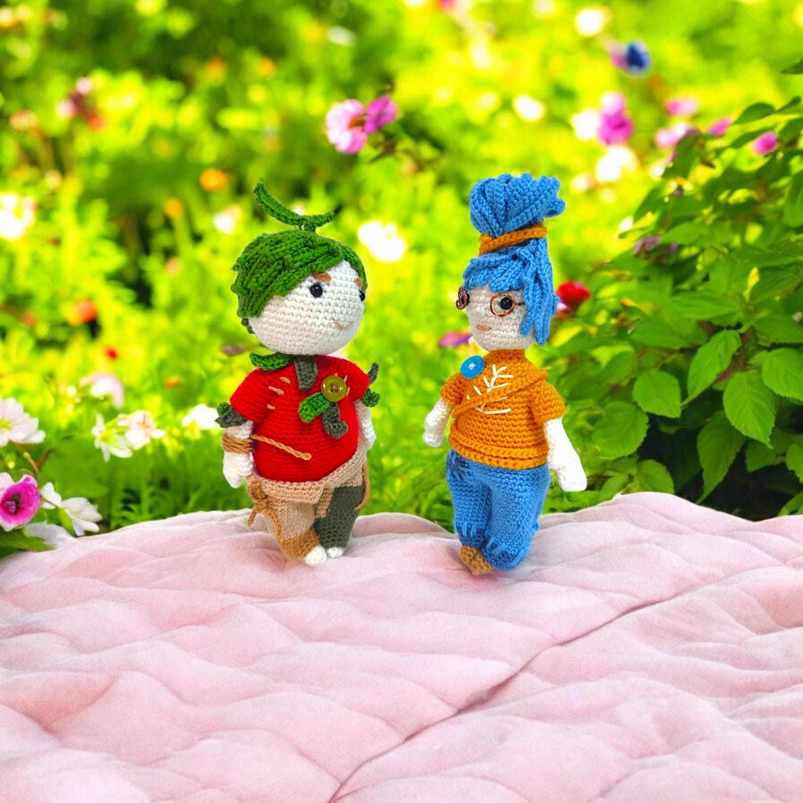 It Takes Two May & Cody Amigurumi Crochet Pattern PDF, Handmade Game ...