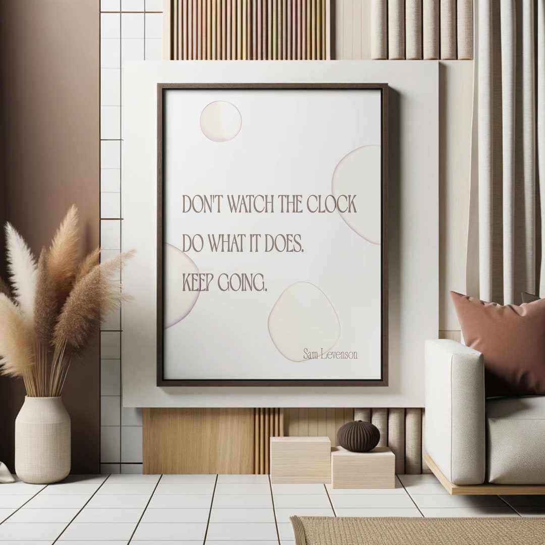 Digital Inspirational Quotes Poster Motivational Wall Art Printable ...