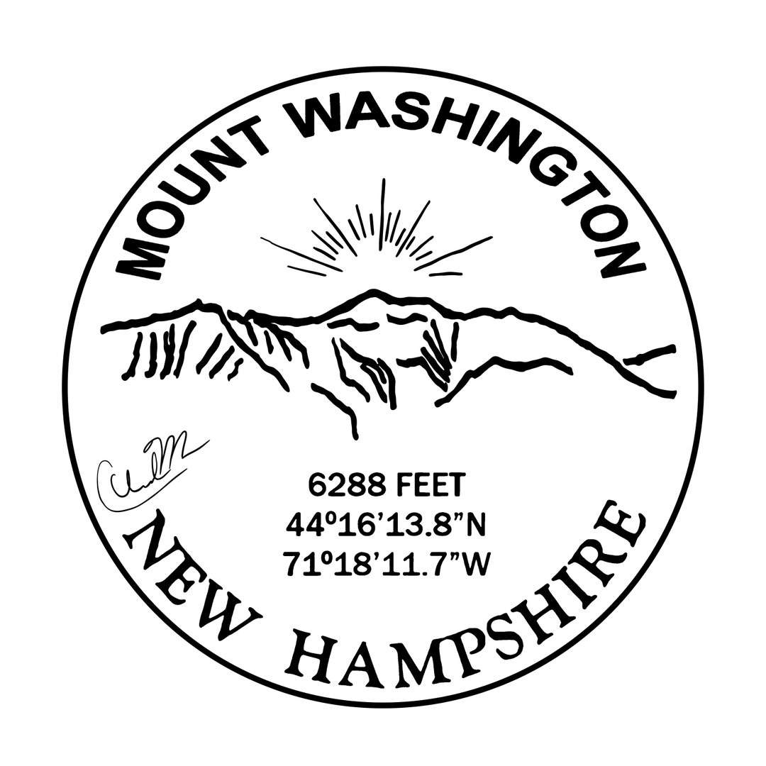 Mt Washington Relief and Geological Information VINYL STICKER - Etsy