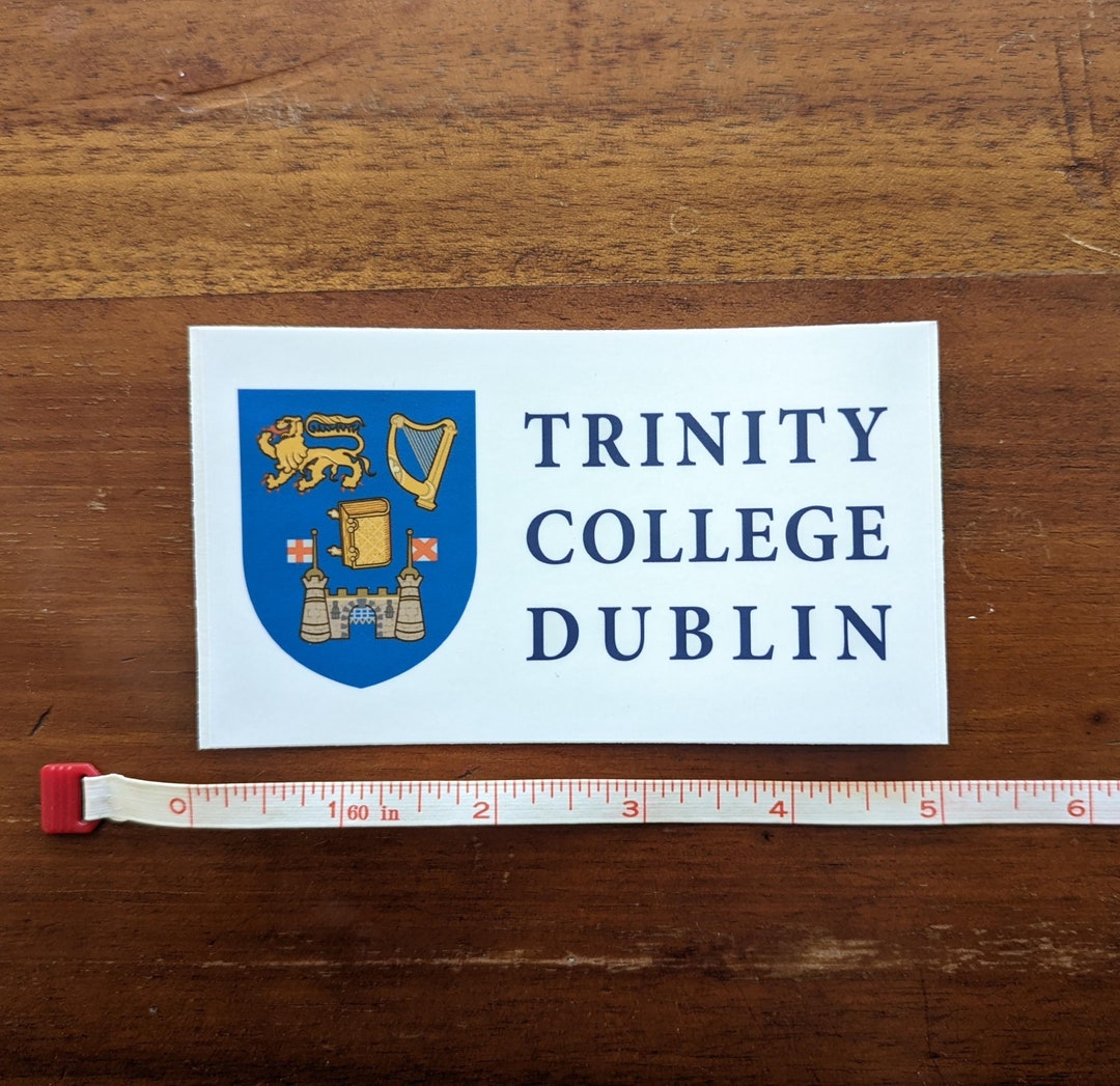 Trinity College Dublin (ireland) TCD 5"x2.81" Vinyl Sticker FREE ...
