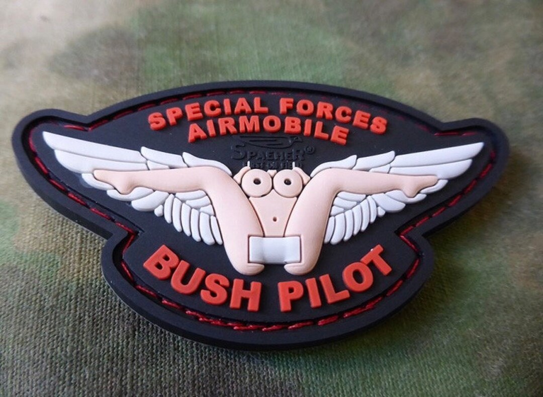 Bush Pilot Wing Patch, Full Color - Etsy