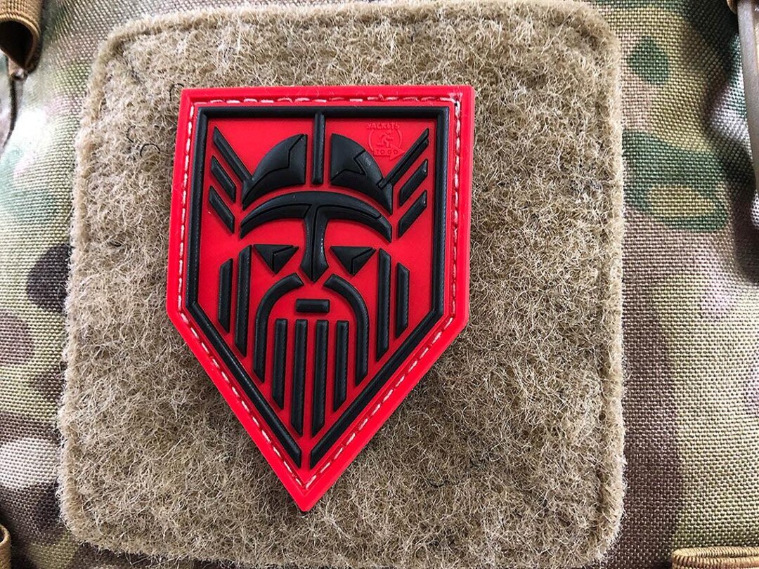 ODIN Patch, Signal Red / 3D Rubber Patch - Etsy