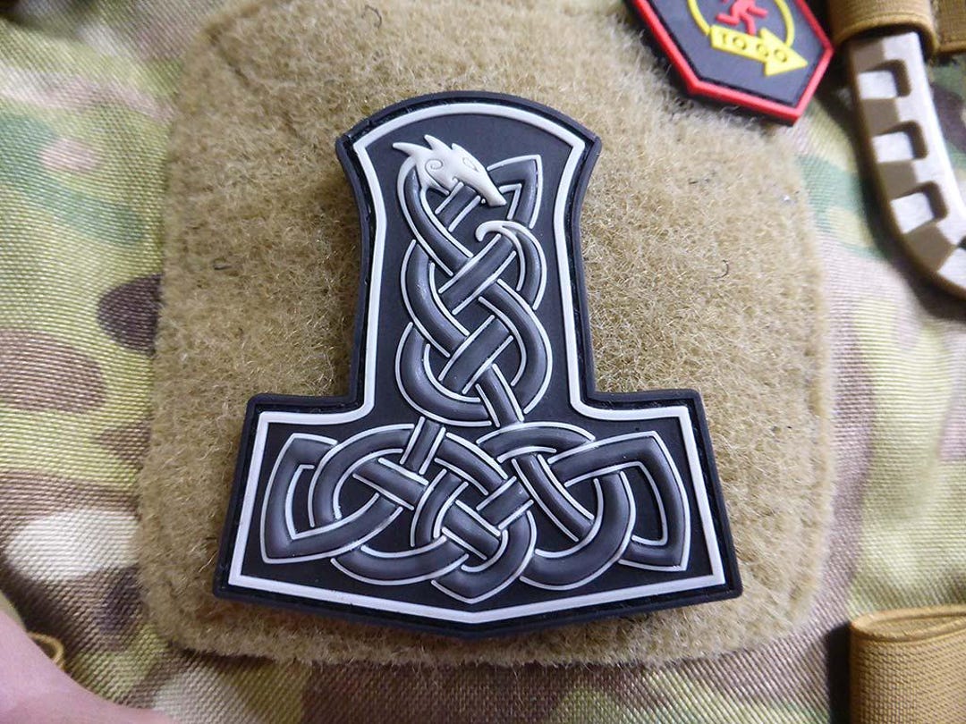 Dragon Thor's Hammer Patch, Swat / 3D Rubber Patch - Etsy