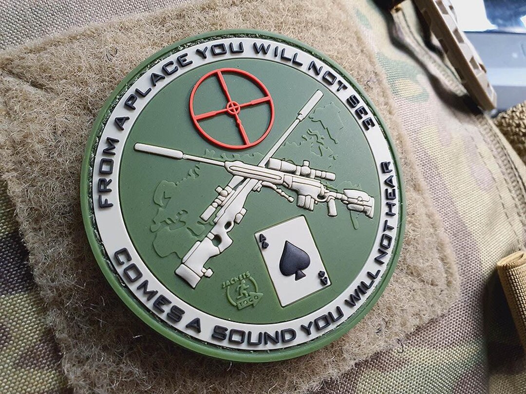 Sniper Patch, Multicam / 3D Rubber Patch - Etsy