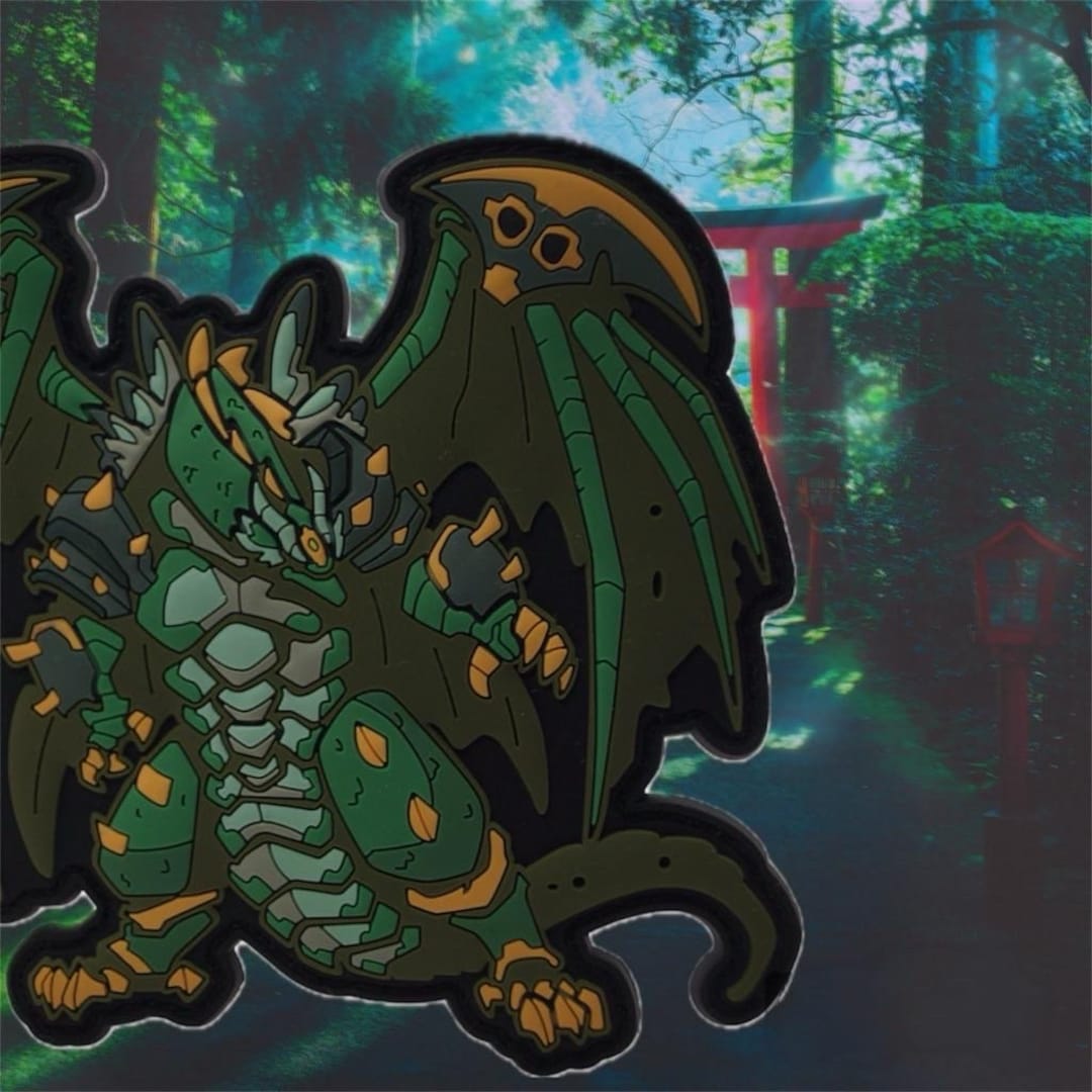 Grnion Limited Green Dragon Patch - Etsy