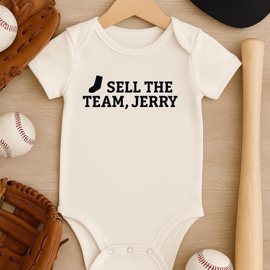 White Sox Baby Onesie – Sell the Team Jerry – Funny Baseball Baby ...