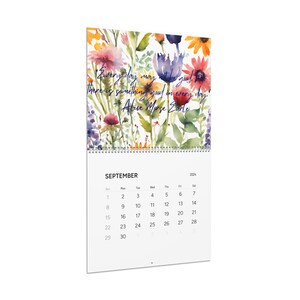 Wall Calendars (2024) - 'wild' Floral Bliss - Etsy