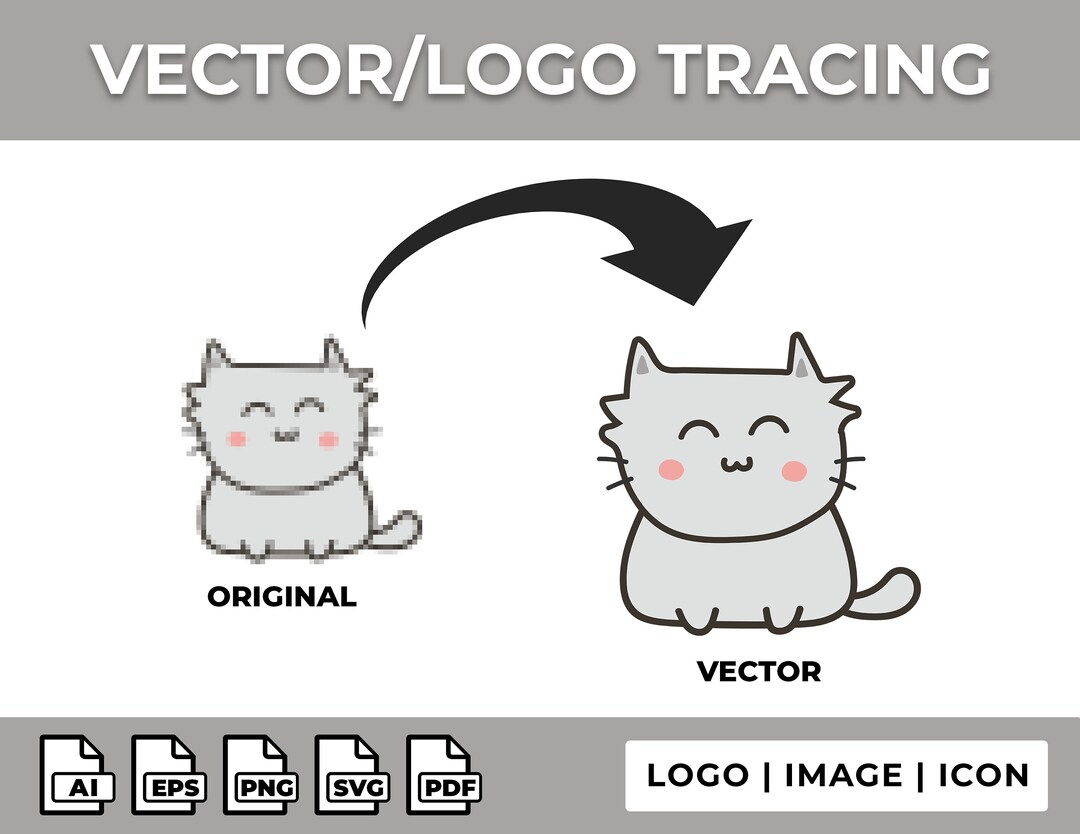 Vector Tracing Ai Eps PNG SVG PDF Trace Redraw Logo Image Convert ...