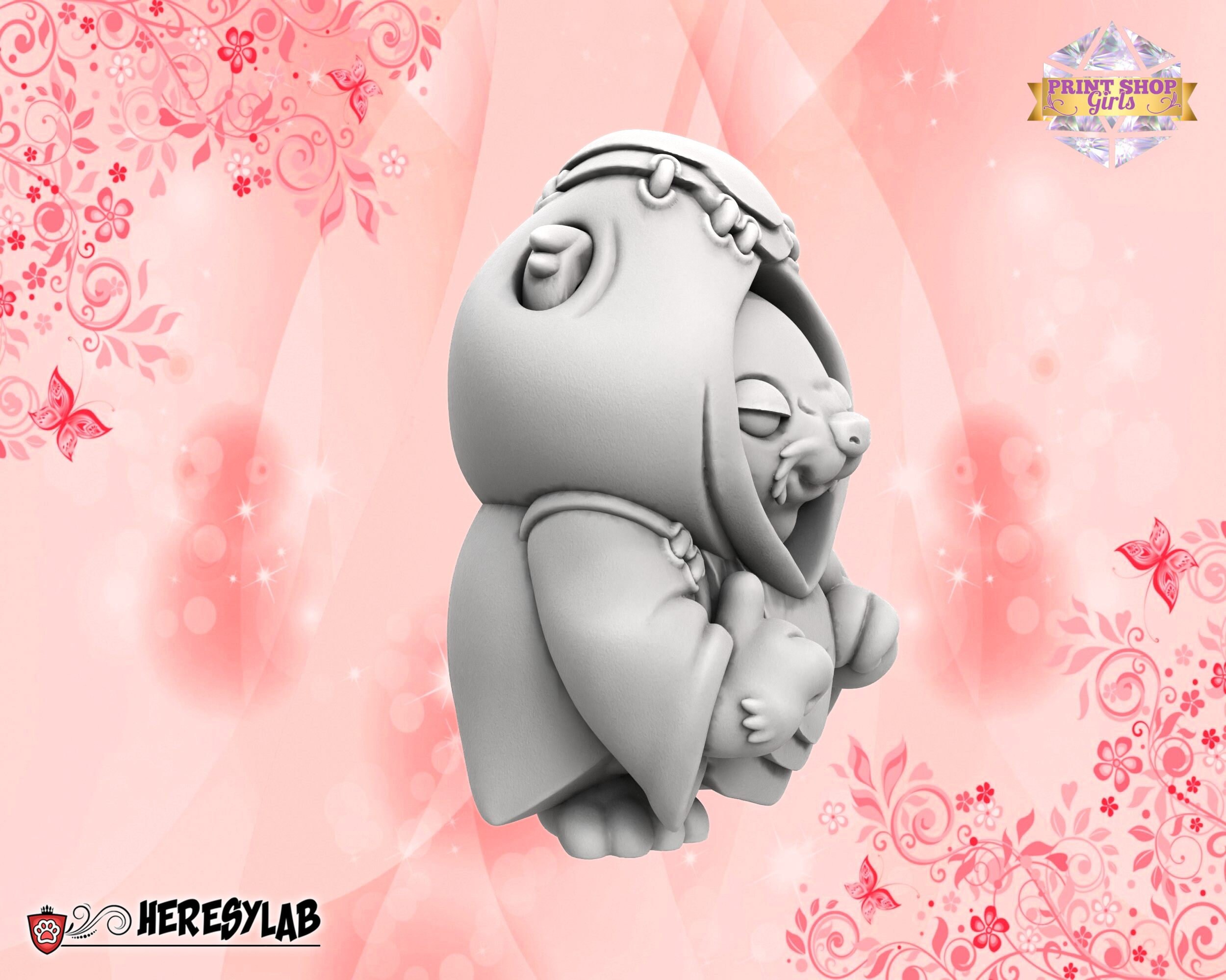 Panda Bear Priest Miniature | Cute Chibi Animal Adventurer Figure ...