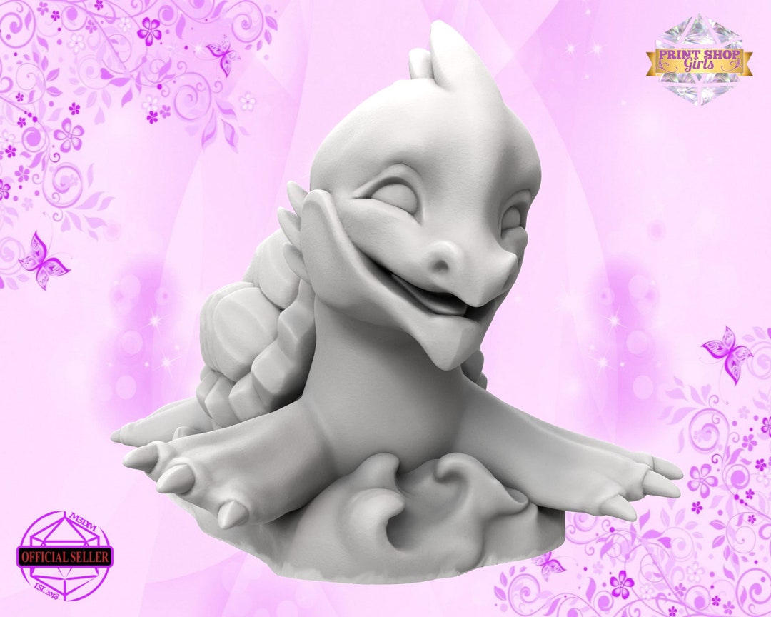 Small Dragon Turtle Miniature Cute Fantasy Animal Figure Special DIY ...