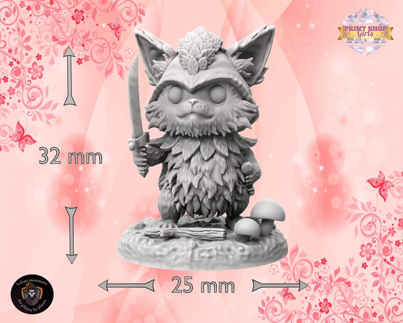 Forest Animals Adventurer Set Miniature | Cute Animal Adventurer ...