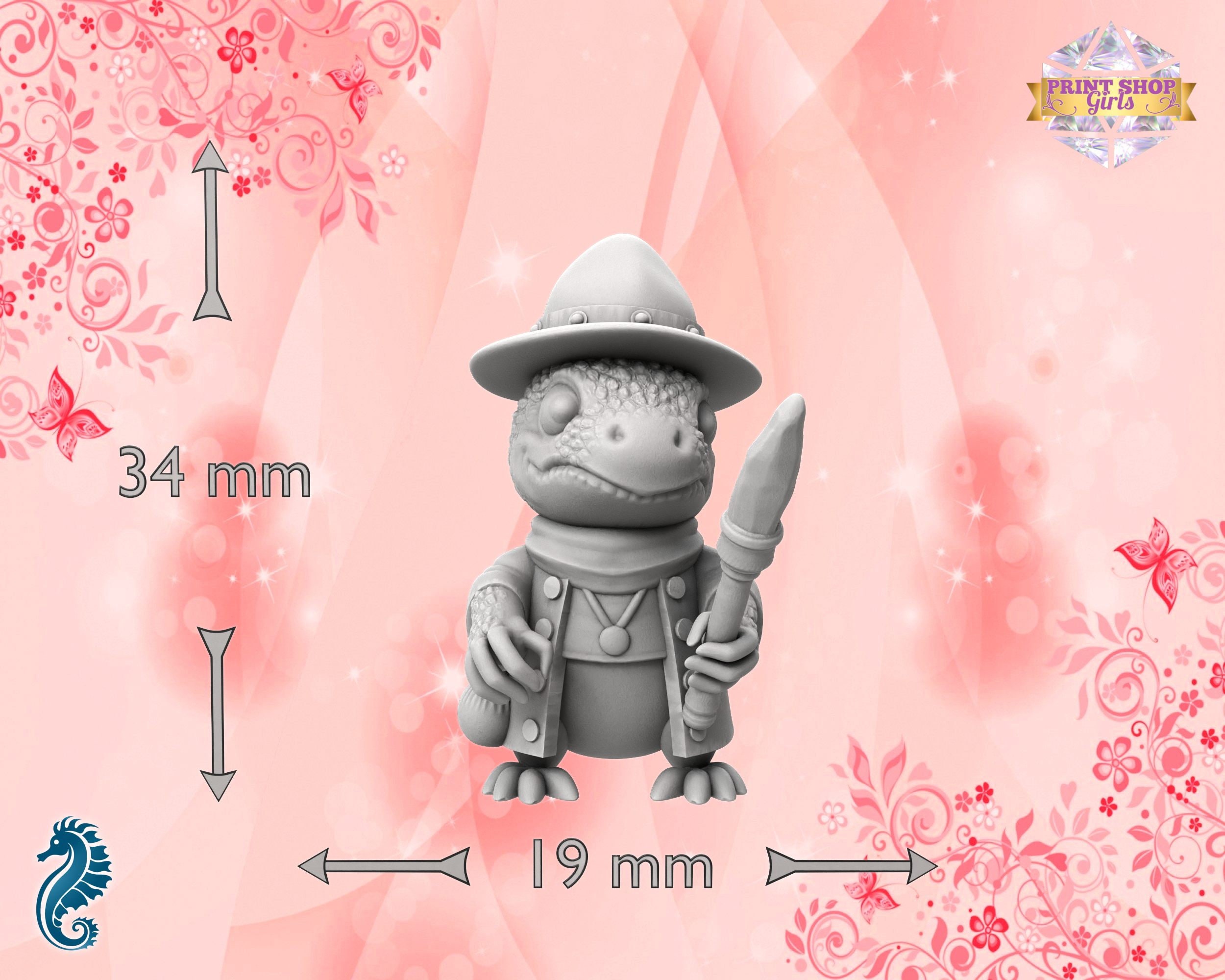 Animal Adventurer Set Miniature | Cute Animal Adventurer Figure ...