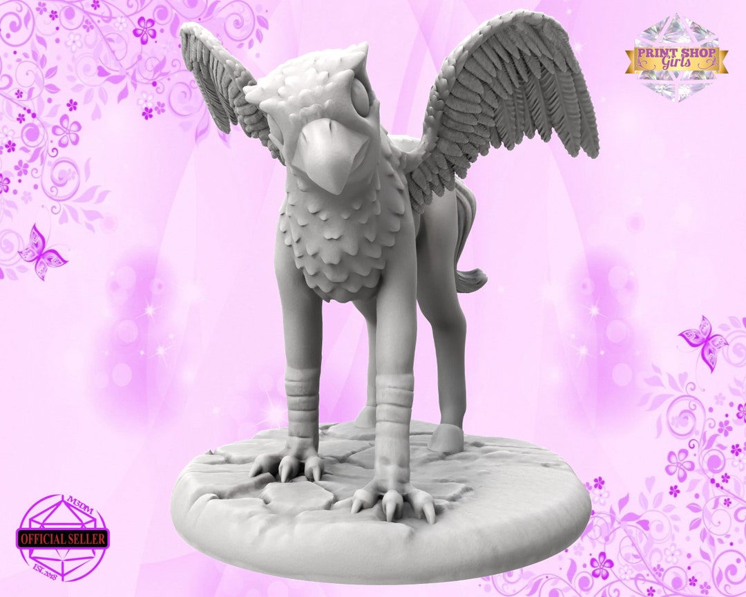 Young Hippogriff Miniature Cute Fantasy Animal Figure Special DIY Gift ...