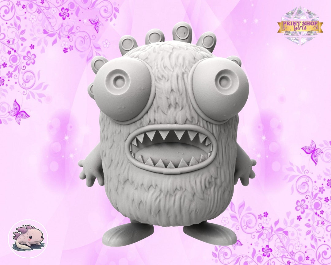 Munchy Googly Eyes Miniature | Monster in Box Figure | Funny Creatures ...