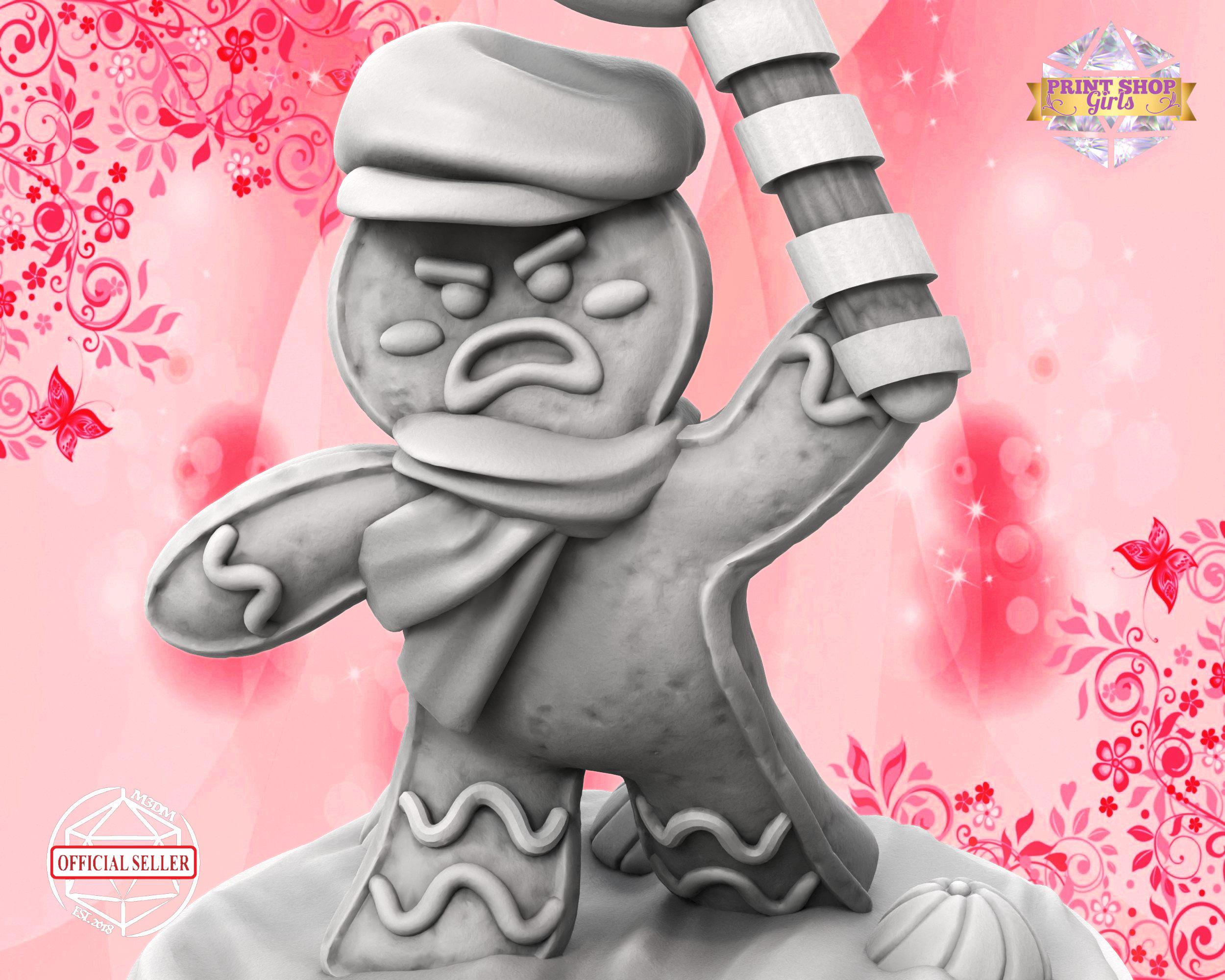Defiant Gingerbread Brothers Miniature Set | Sweet Gingerbread Men ...