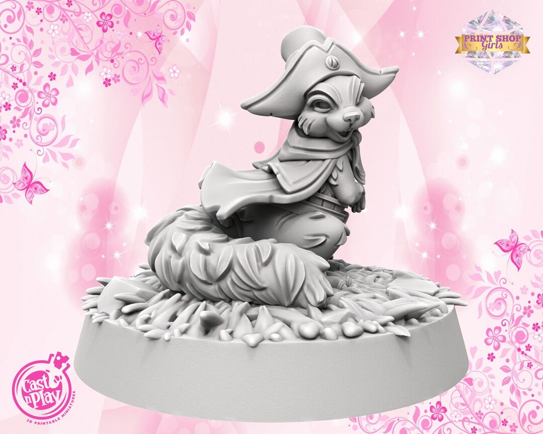 Sorcerer's Apprentice With Cloak Miniature Chip Wizard Miniature Cute ...