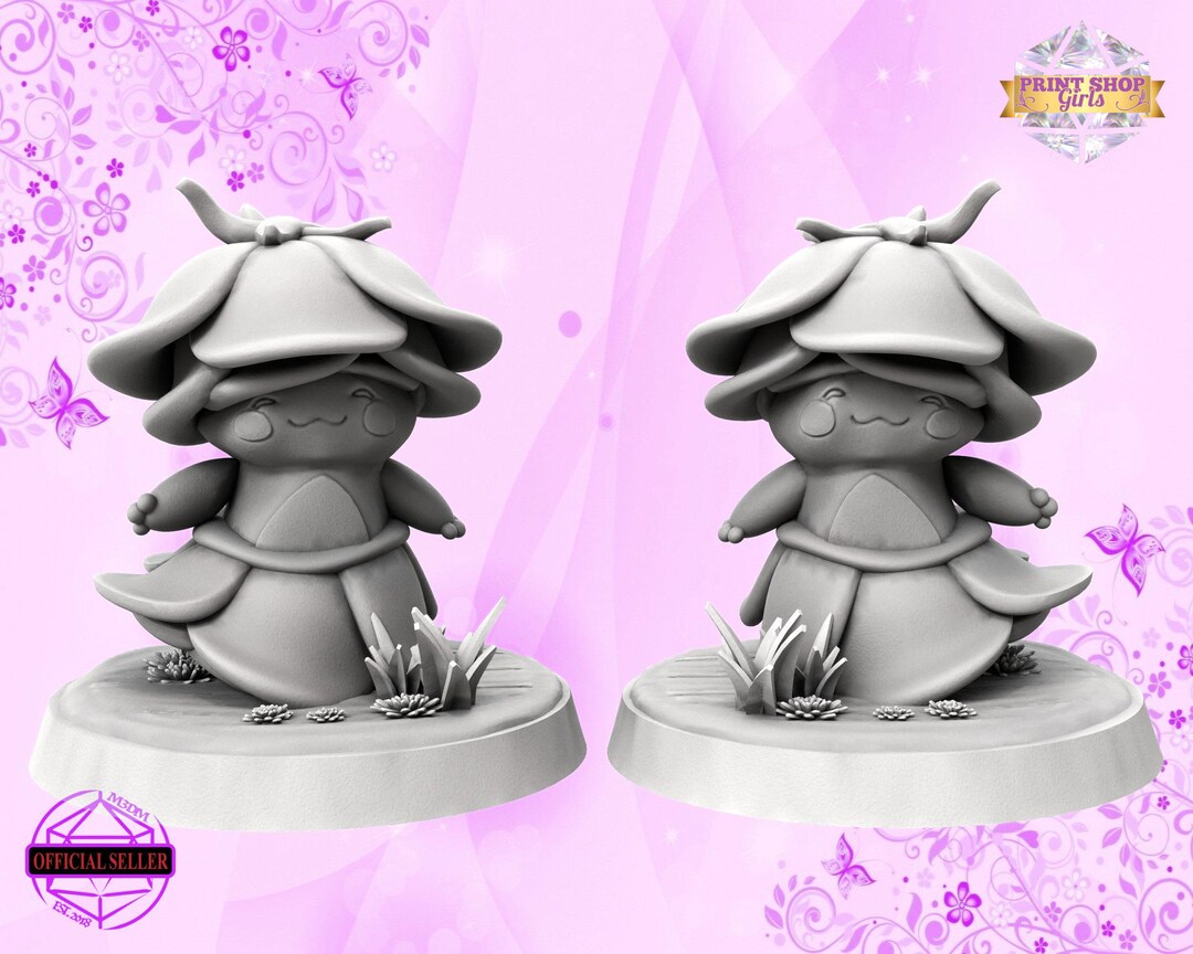 Baby Rose Twins Miniature Cute Fantasy Creature Figure Special DIY Gift ...