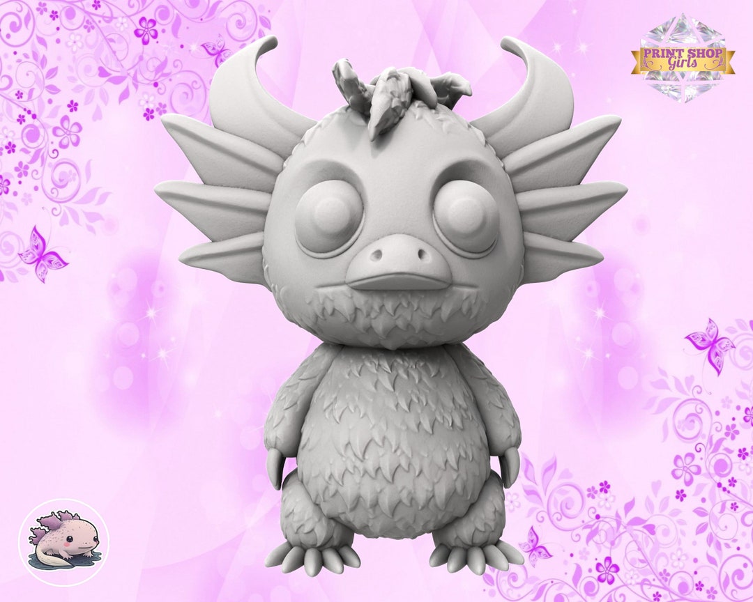 Pitto, the Lovable Miniature Monster in Box Figure Funny Creatures ...