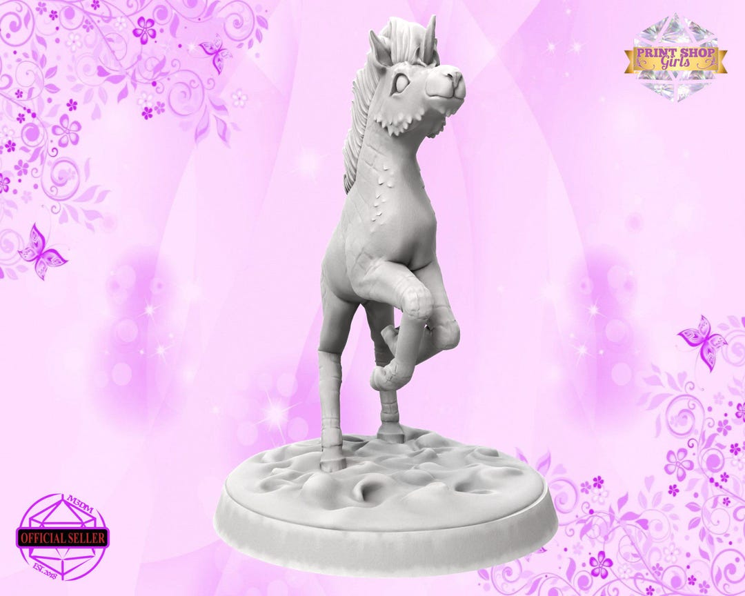 Small Kirin Miniature Special Fantasy Animal Gift Diorama 3D Print ...