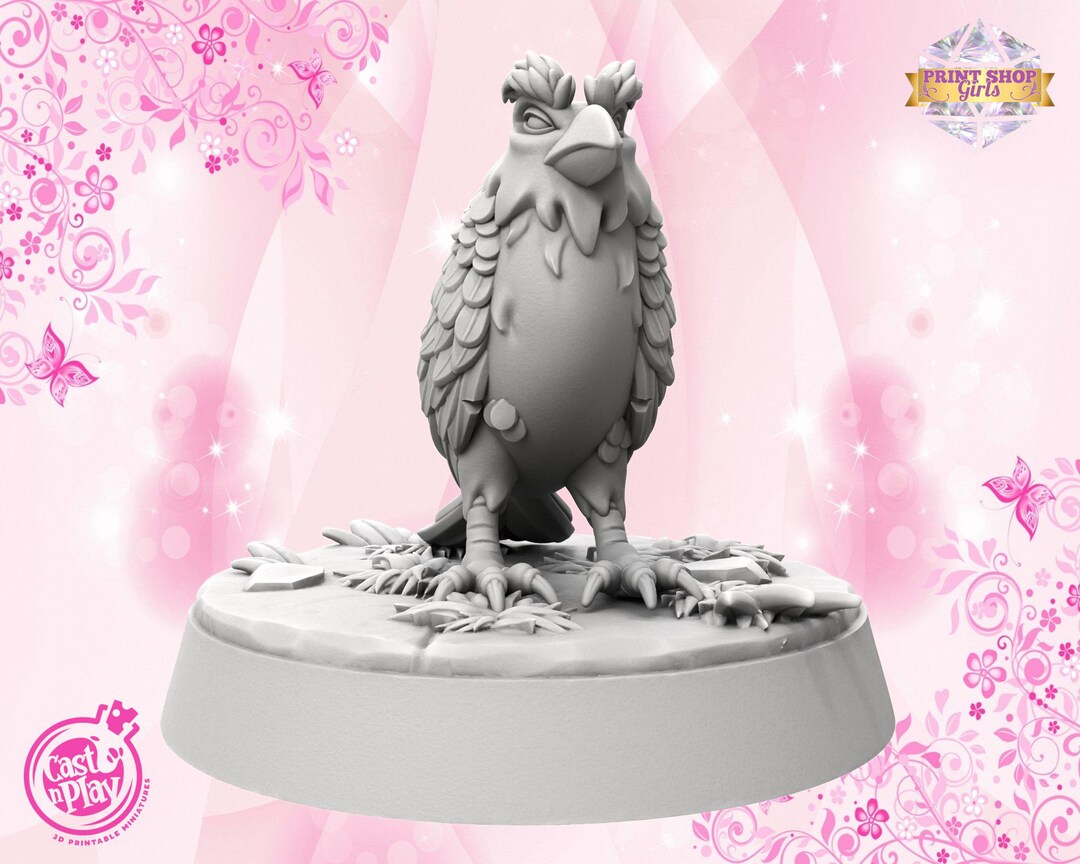 Raven Watcher Miniature | Rav, the Raven Miniature | Cute Animal ...