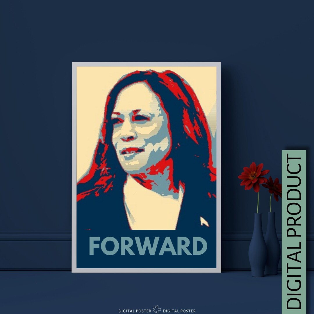 Kamala Harris, Madame President, Digital Poster, Print Decor, Aesthetic ...