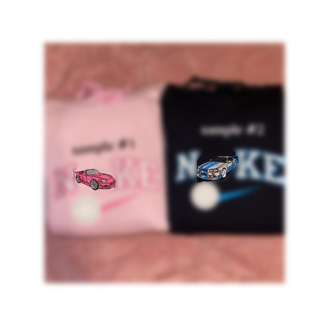 Handmade Suki Brian Embroidery Sweatshirt Couple Matching Sweatshirt ...