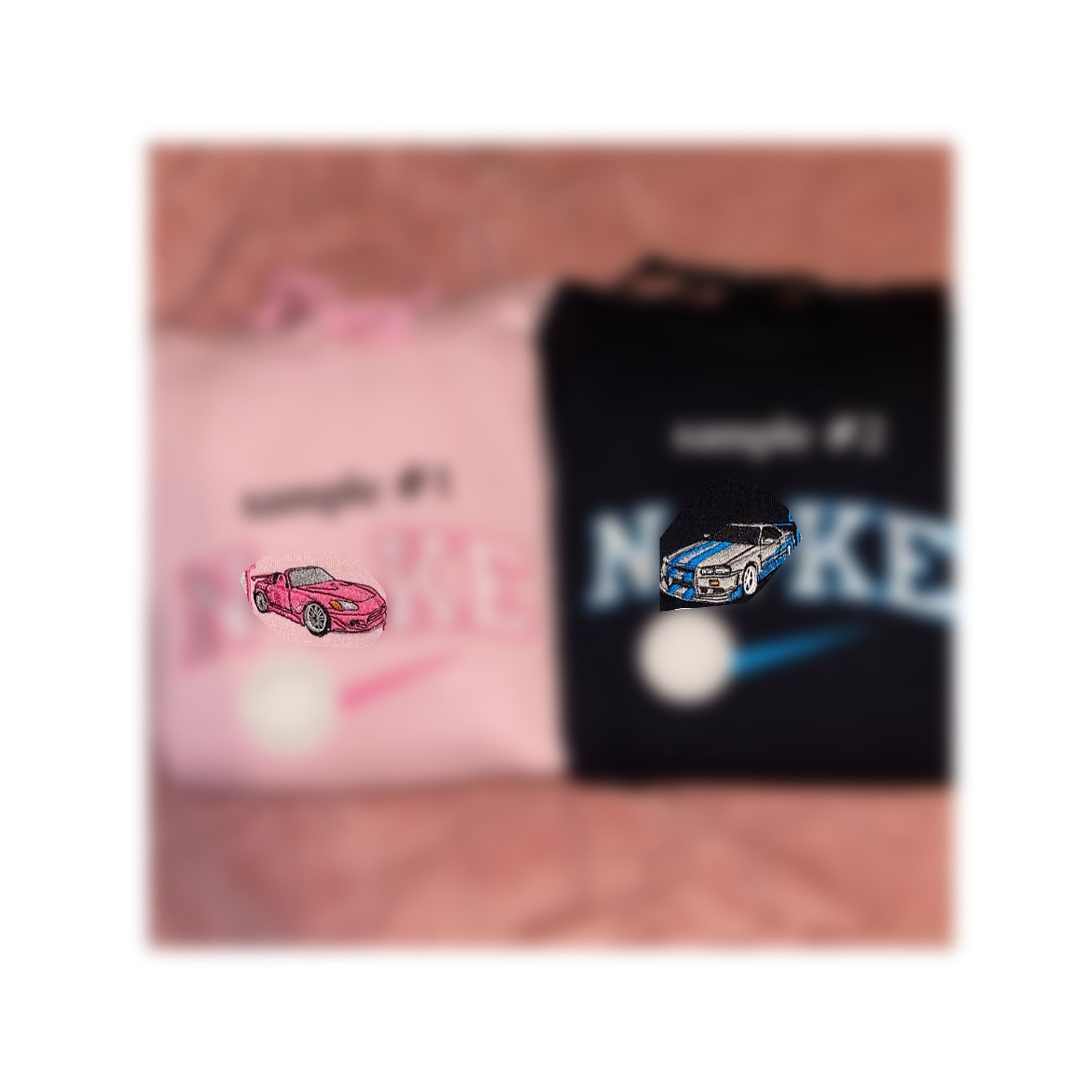 Handmade Suki Brian Embroidery Sweatshirt Couple Matching Sweatshirt ...