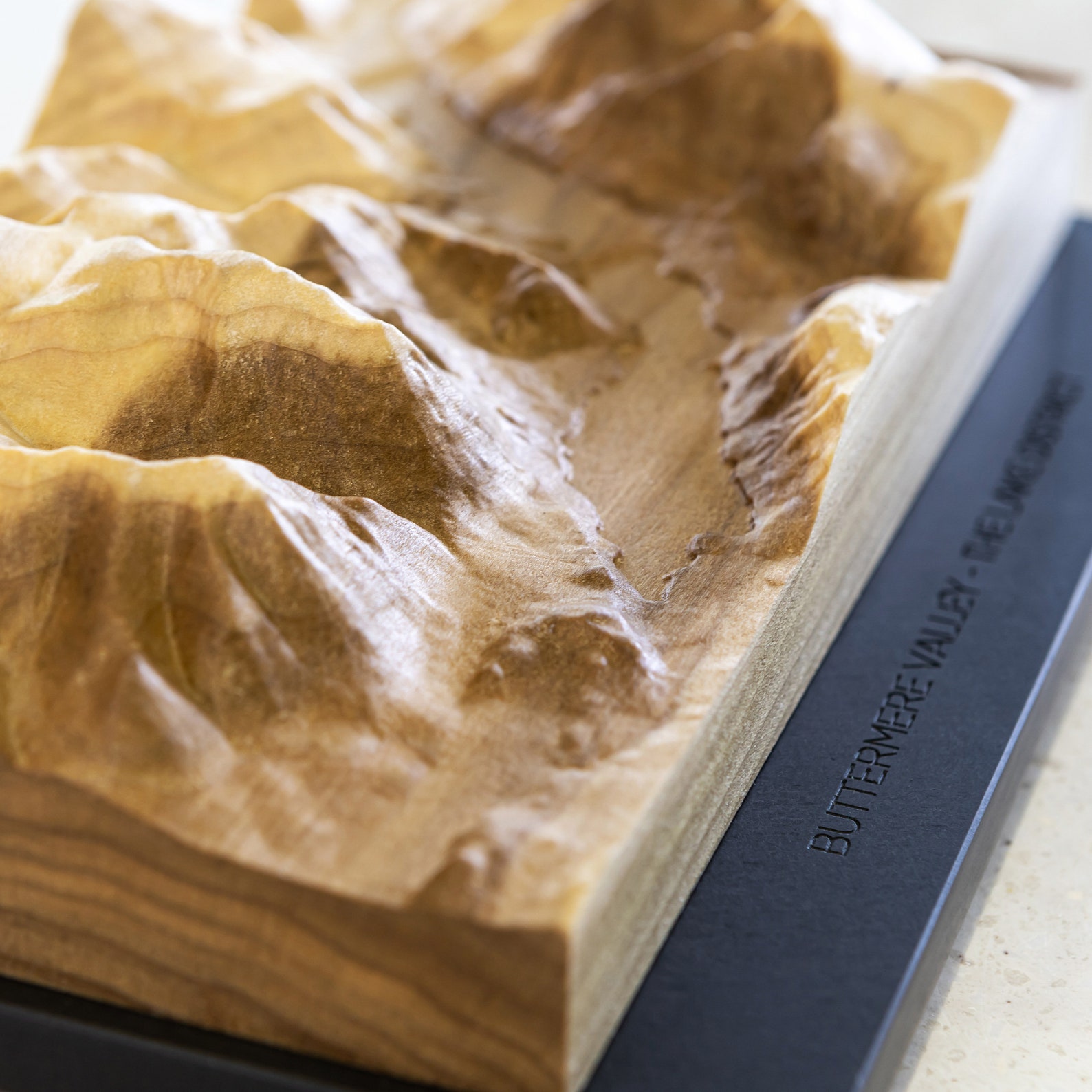 Bespoke Wooden Map Topographic Map Sculpture - Etsy