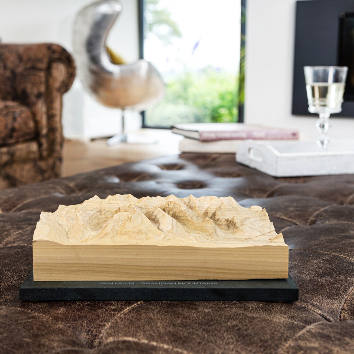 Bespoke Wooden Map Topographic Map Sculpture - Etsy