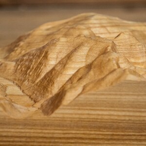 Bespoke Wooden Map Topographic Map Sculpture - Etsy