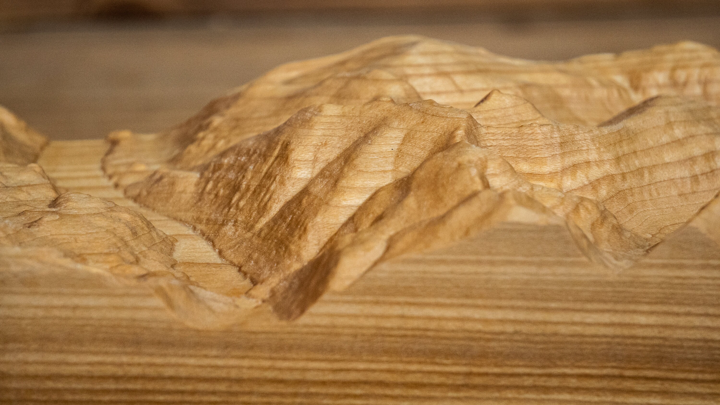 Bespoke Wooden Map Topographic Map Sculpture - Etsy