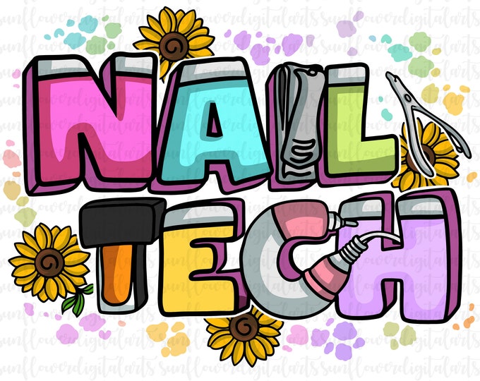 Nail Tech Svg,nail Hustler Svg,nail Tech Life Svg, Nail Technician Svg ...