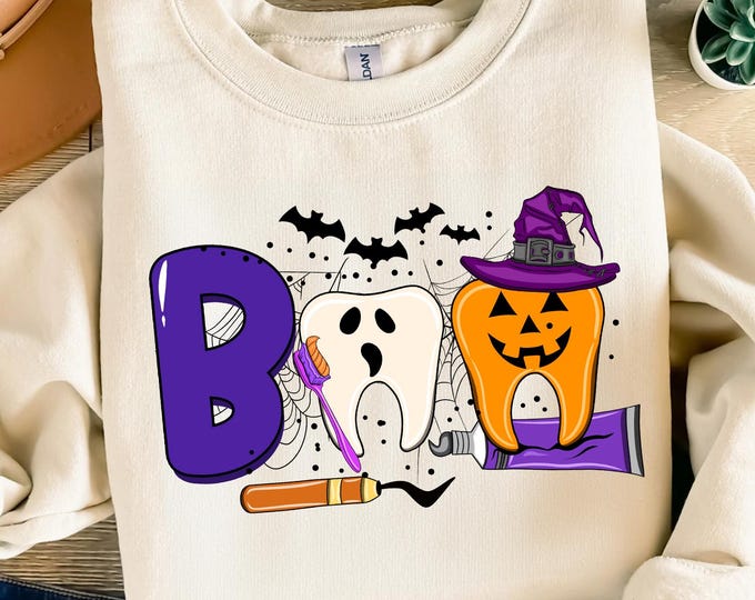 Dental Boo Png, Halloween Png, Trick or Treat Png,dental Equipment Png ...