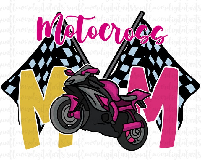 Moto Mama Svg, Moto Mom Life Svg Cutting Files for Cricut, Mom Svg ...