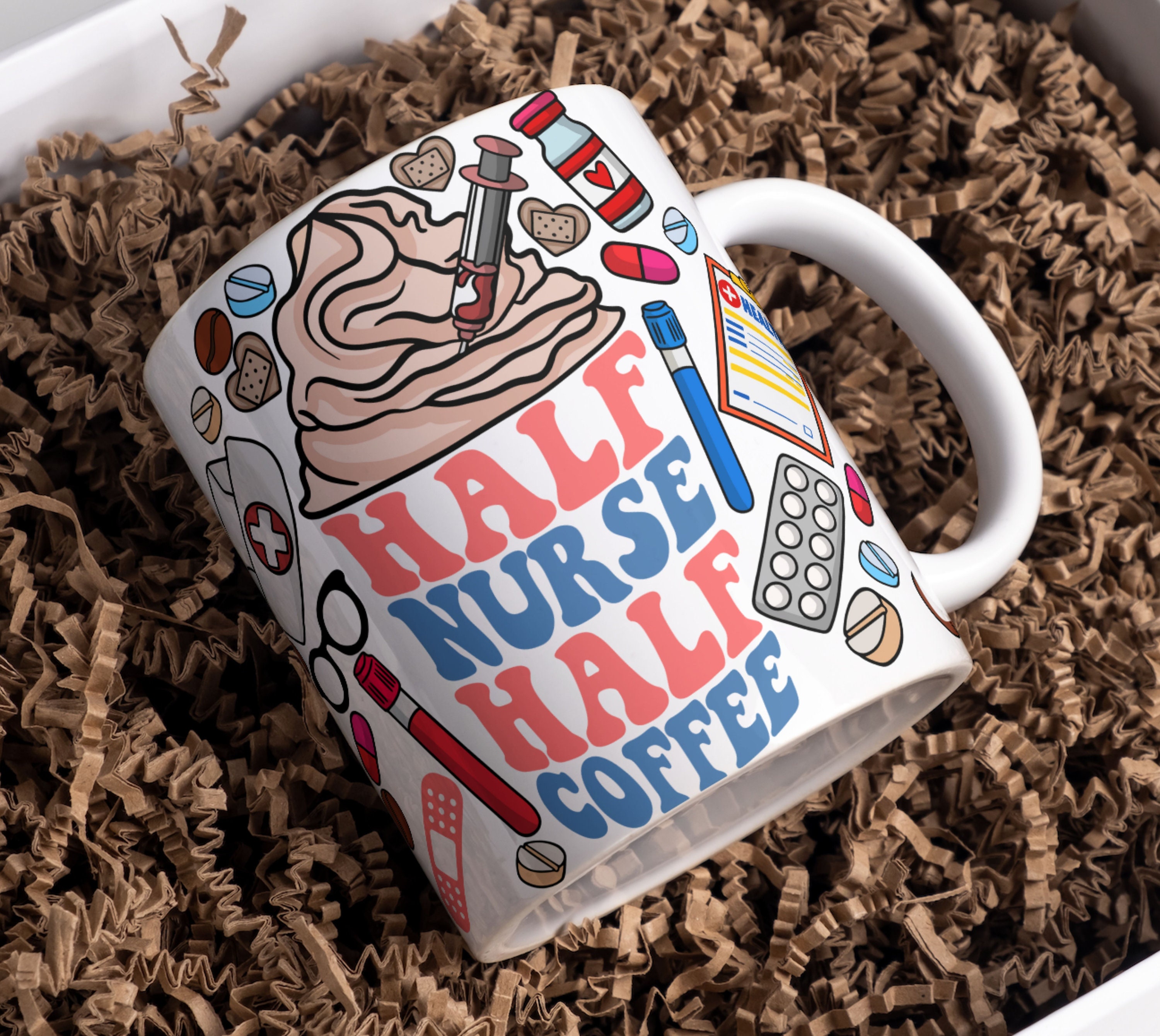 Half Nurse Half Coffee Svg,nurse SVG Bundle,nurse Quotes Svg,doctor Svg ...