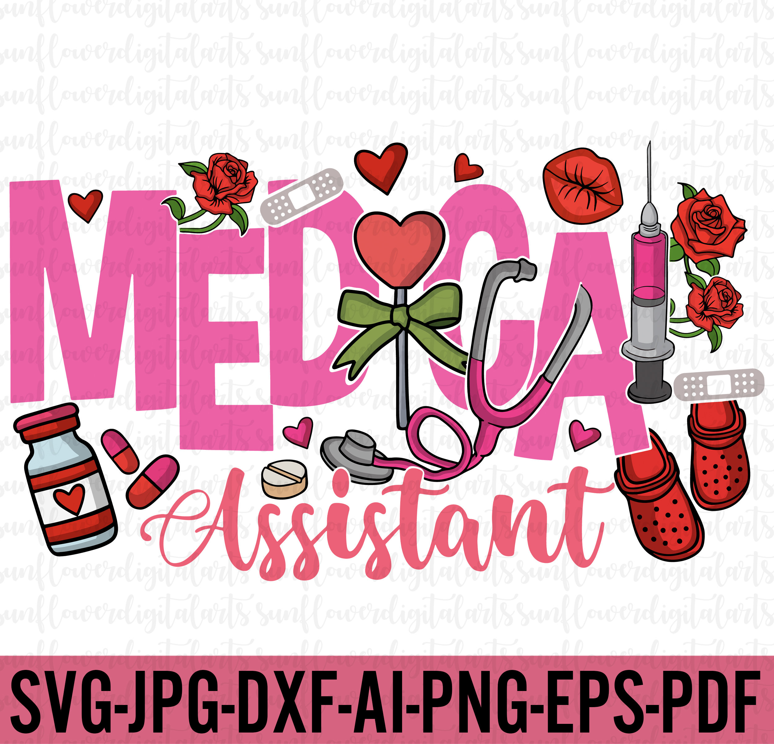 Medical Assistant Svg,ma Svg, Medical Assistant Png, Bundle Ma Medical ...