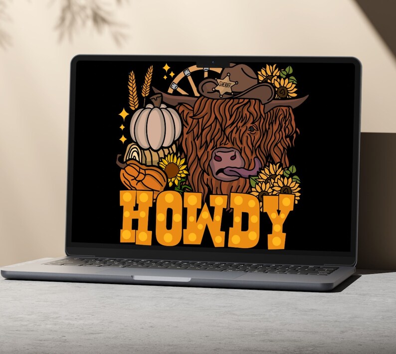 Howdy Fall Higland Cow Svg, Thanksgiving SVG, Cute Fall Svg,fall Svg ...