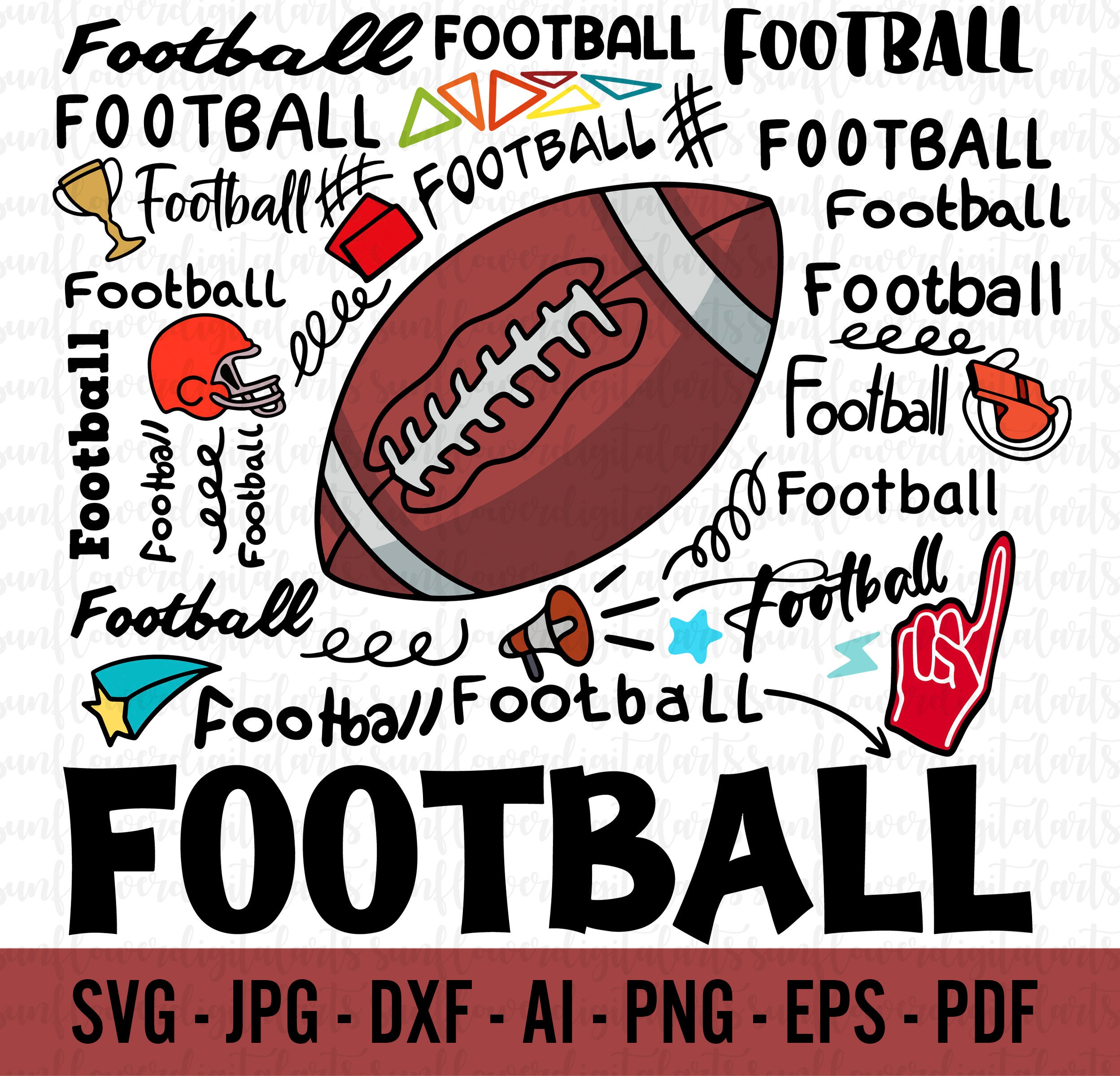 American Football SVG, Football SVG, Football Shirt SVG, Football ...