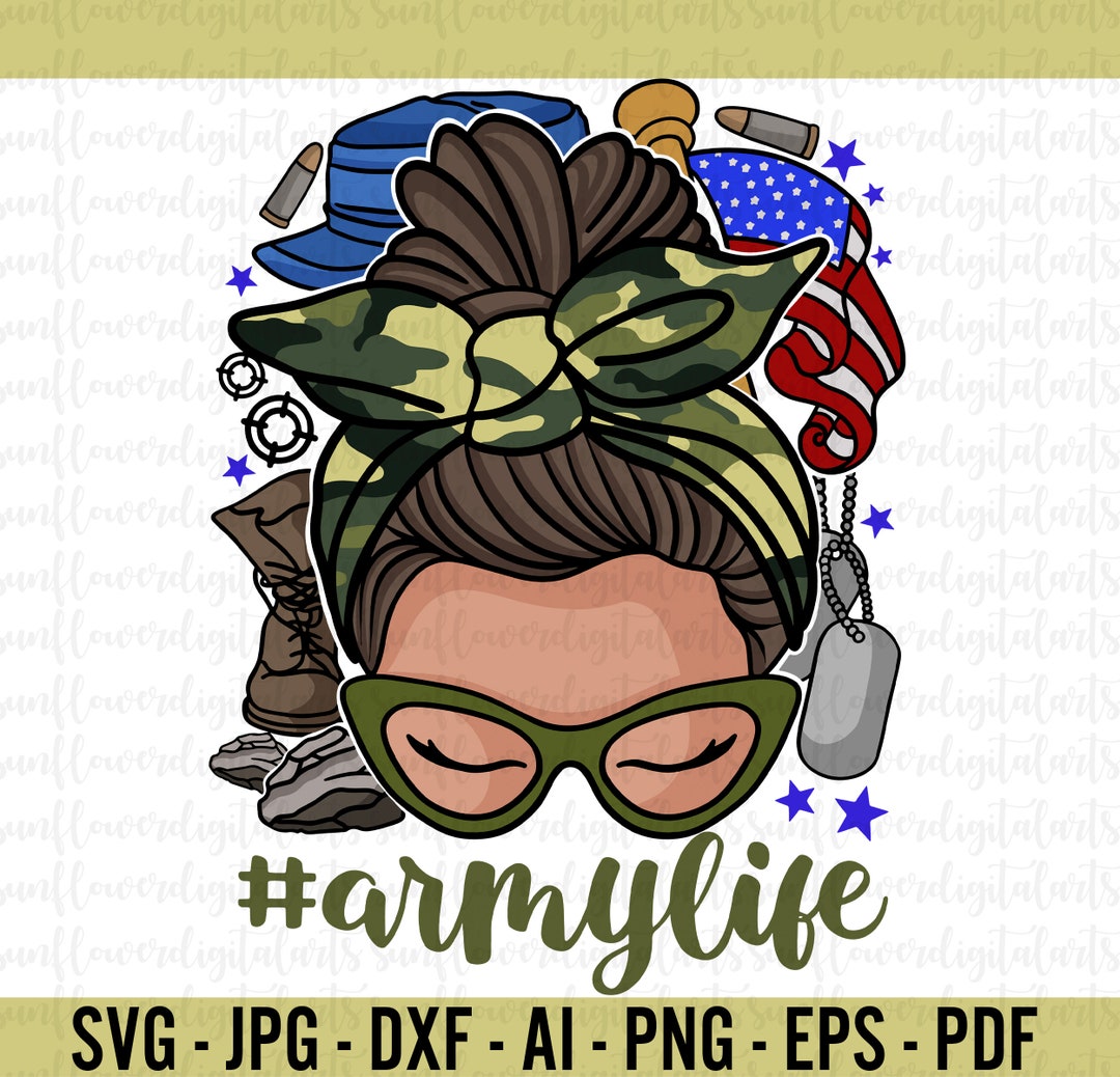 Army Life Svg, Army Mom Svg, Army Svg,military Army Svg,camouflage ...