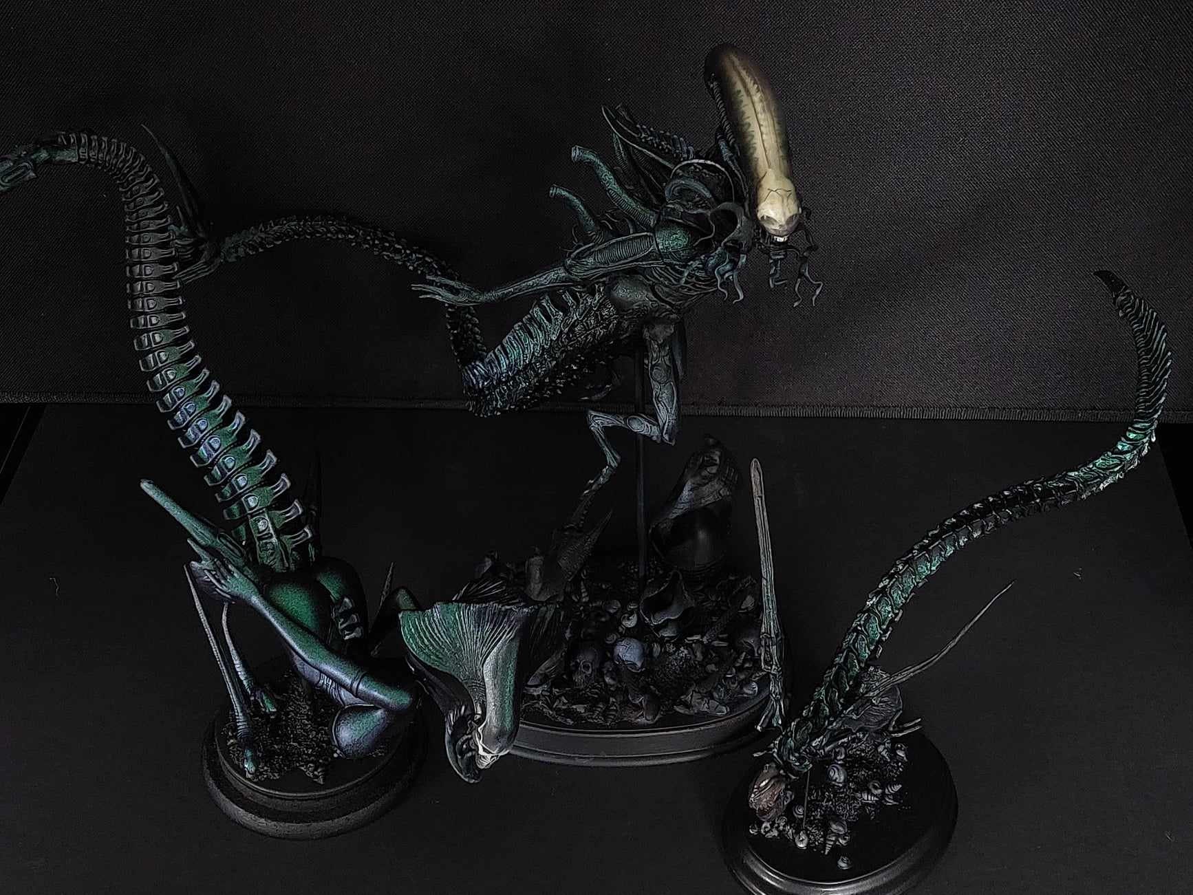 Xenomorph Alien Aquatic Predator Re-imagined Model Figurine Replica HR ...