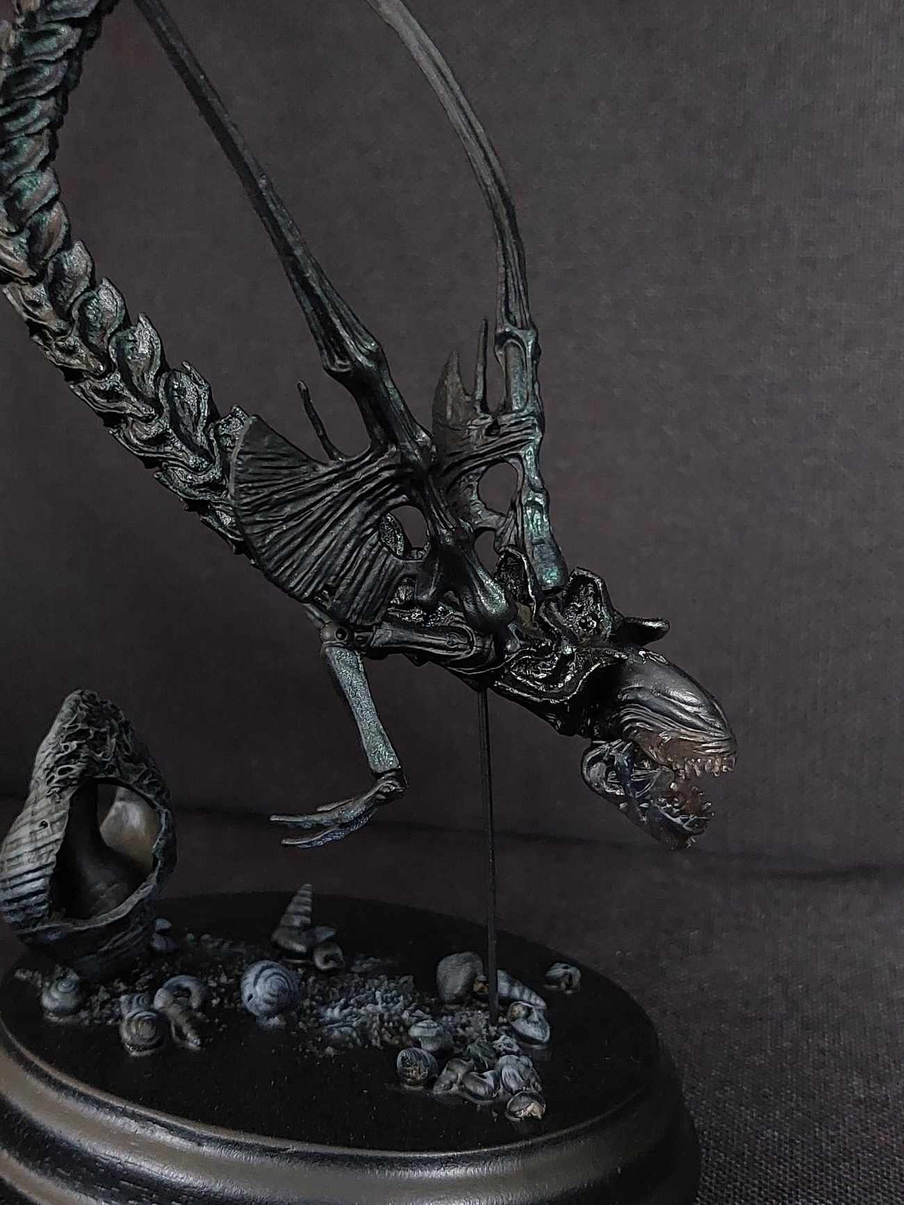 Xenomorph Alien Aquatic Predator Re-imagined Model Figurine Replica HR ...
