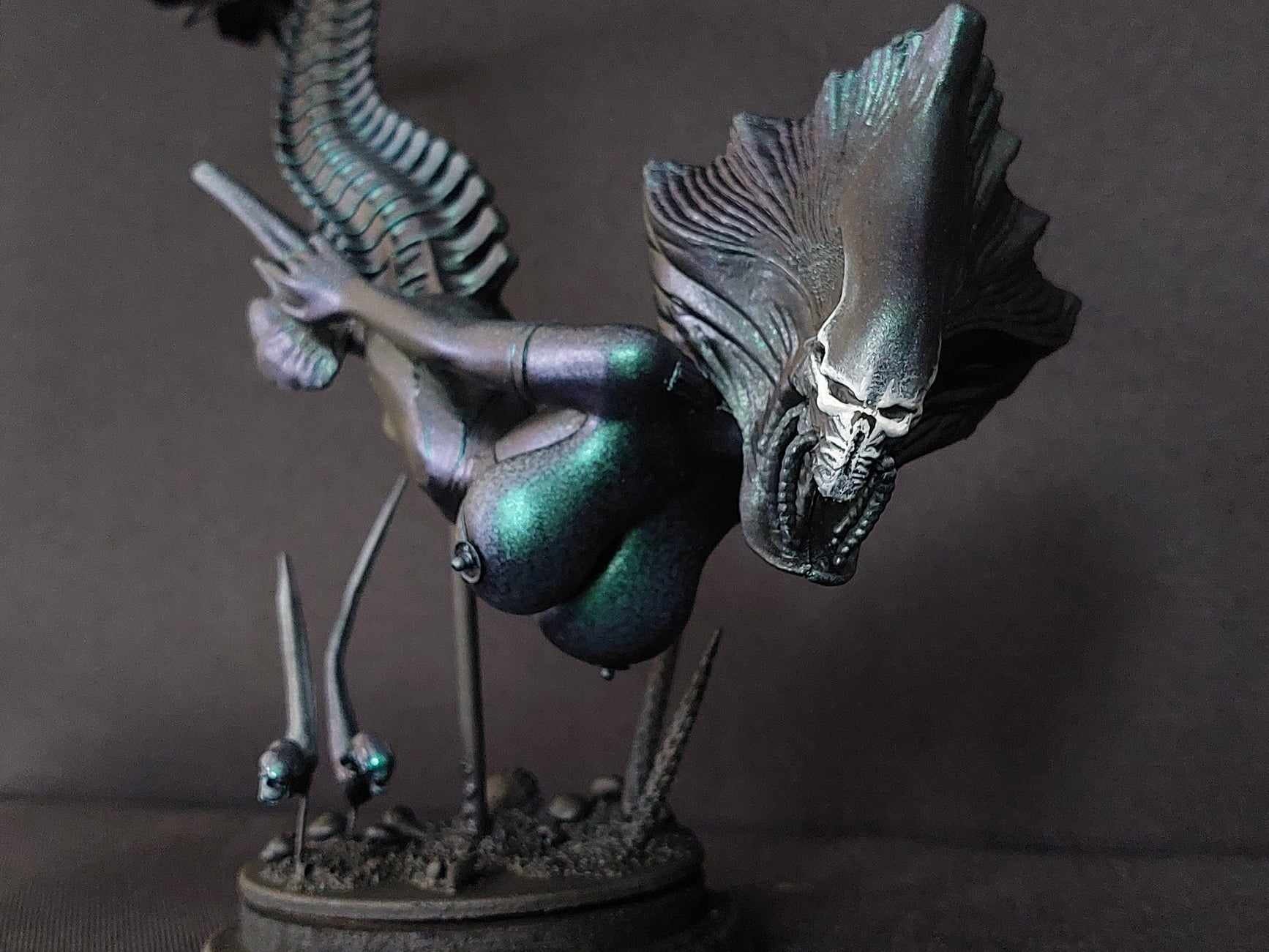 Xenomorph Alien Mermaid Re-imagined Sexy Model Figurine Replica HR ...
