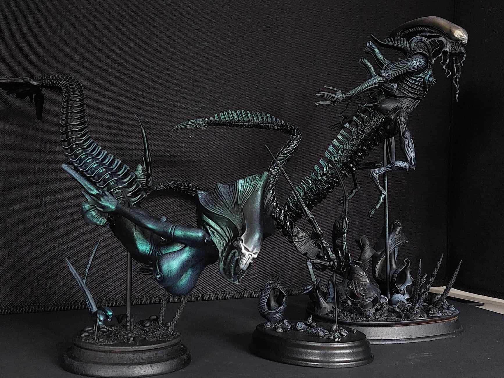 Xenomorph Alien Mermaid Re-imagined Sexy Model Figurine Replica HR ...