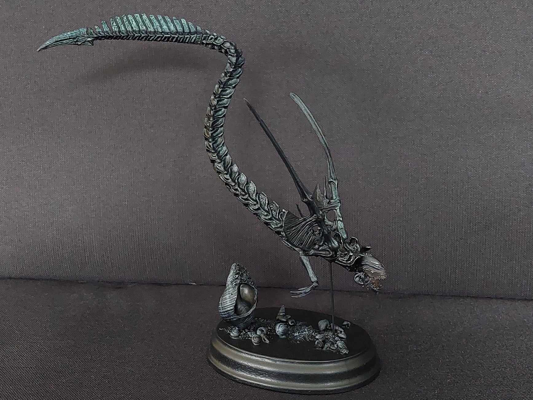 Xenomorph Alien Aquatic Predator Re-imagined Model Figurine Replica HR ...