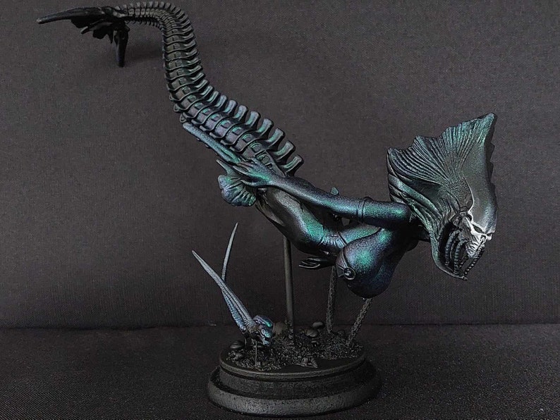 Xenomorph Alien Mermaid Re-imagined Sexy Model Figurine Replica HR ...