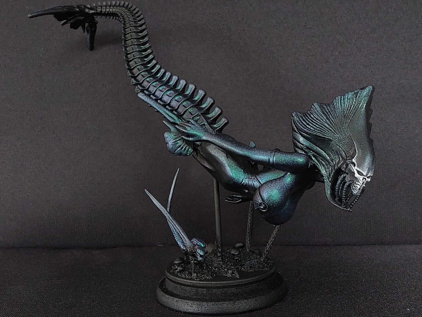 Xenomorph Alien Mermaid Re-imagined Sexy Model Figurine Replica HR ...