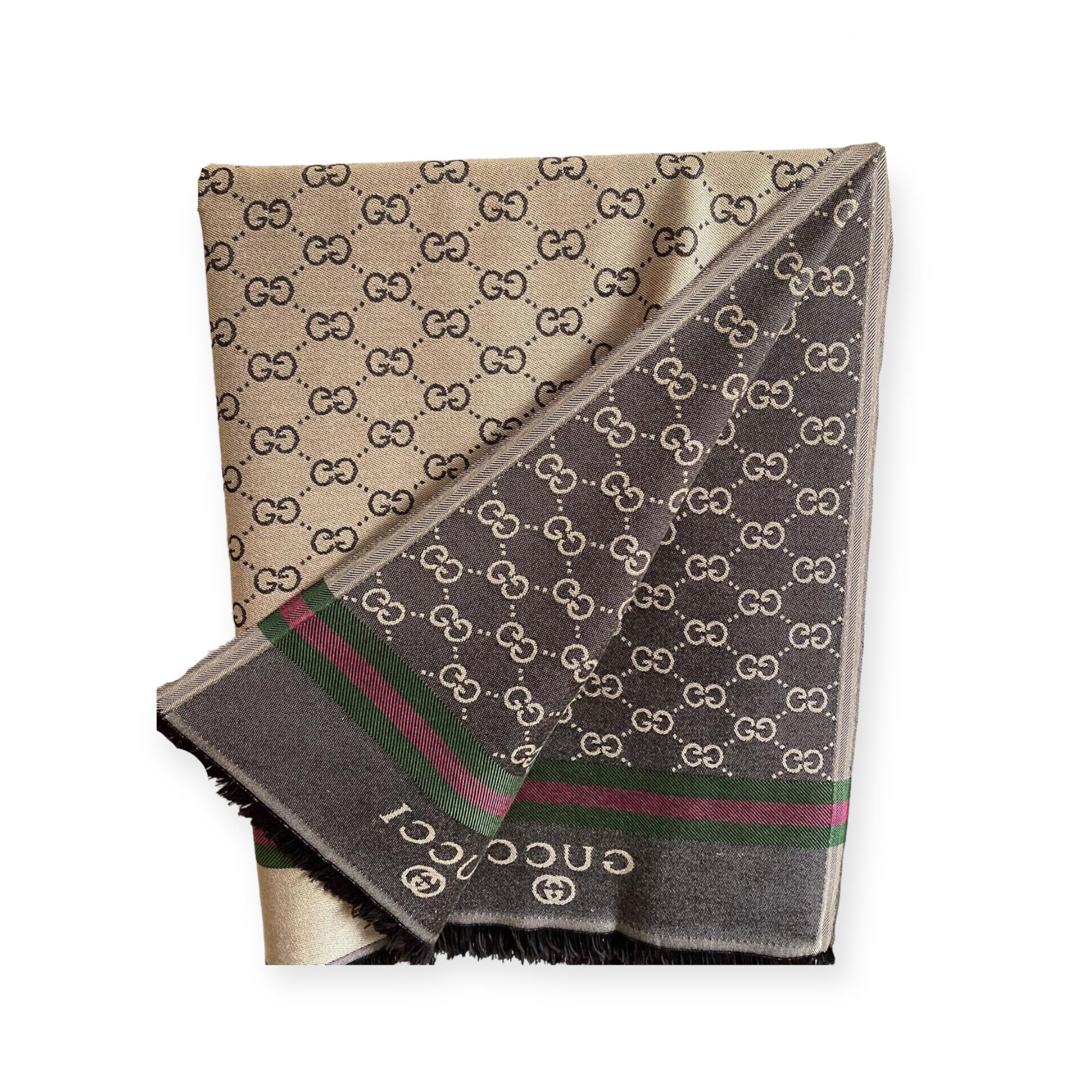 Vintage GUCCI Silk Shawl GUCCI Vintage Foulard Carré - Etsy Canada