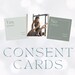 Yoga Consent Cards Digital File Printable Consent Cards - Etsy