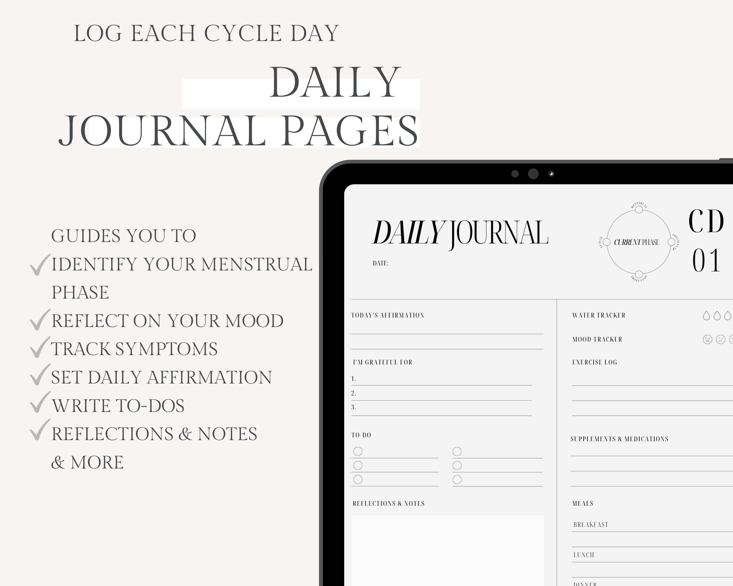 TTC Journal Printable Fertility Planner TTC Chart Ovulation Test ...