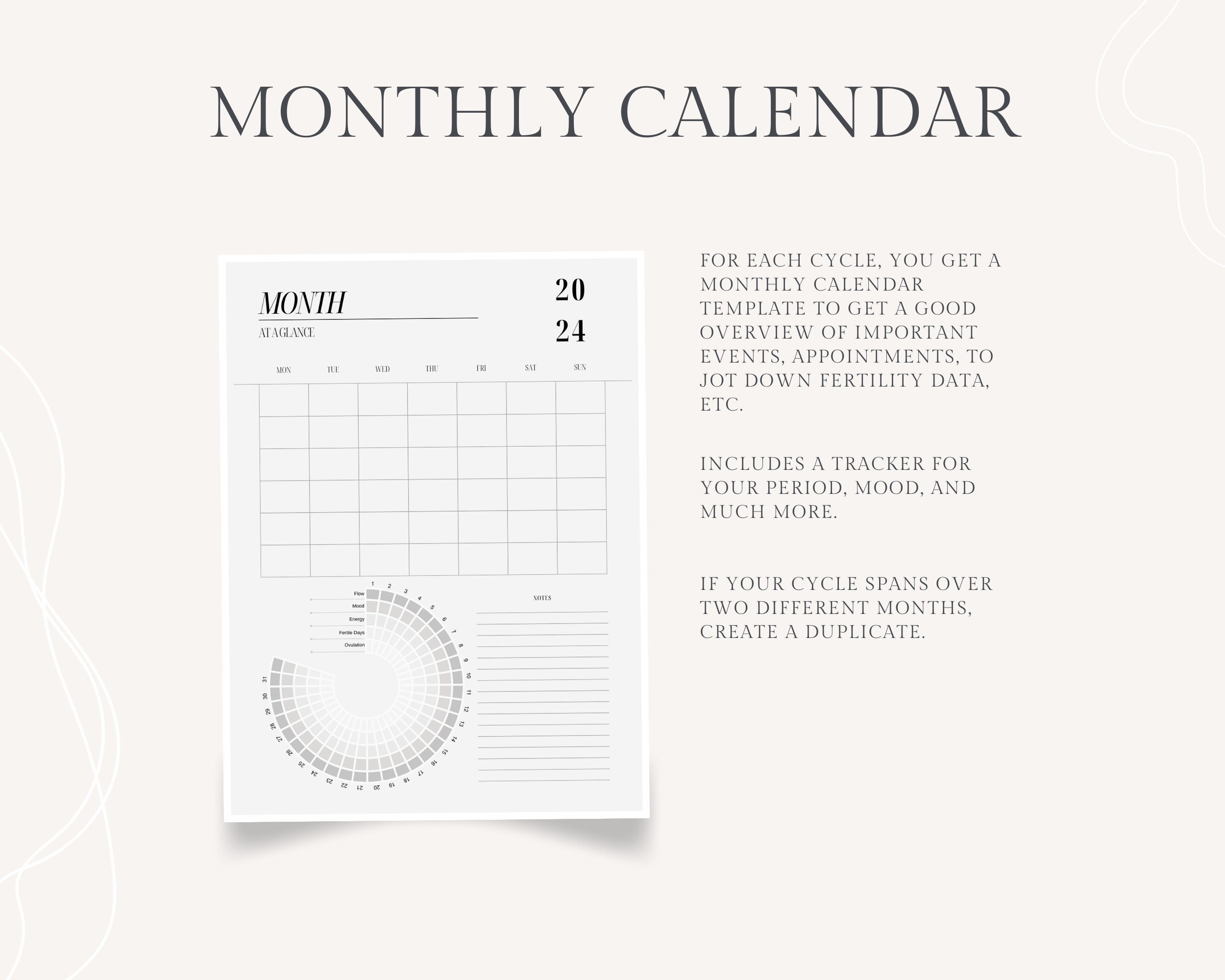 TTC Journal Printable Fertility Planner TTC Chart Ovulation Test ...